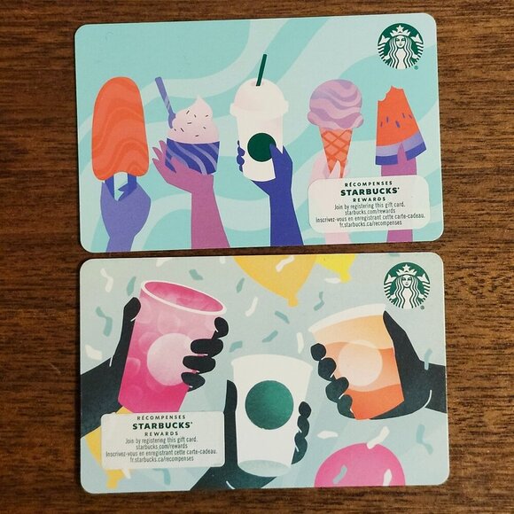 Starbucks | Accents | Starbucks To Go Cards Gift Cards Celebration 220 ...